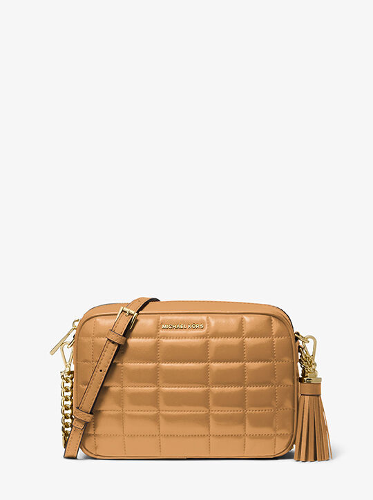 Jet Set Medium Quilted Leather Crossbody Bag | Michael Kors Official ...