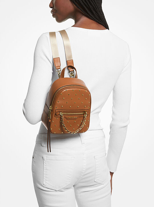 Elliot Extra-Small Studded Leather Backpack | Michael Kors Official Website