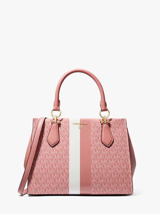 Marilyn Medium Logo Satchel