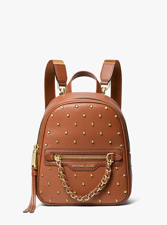 Elliot Extra-Small Studded Leather Backpack | Michael Kors Official Website